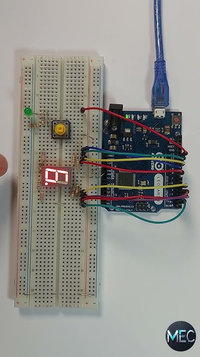 🎯 Tap to Count – Arduino Leonardo + 7-Segment Display! - YouTube