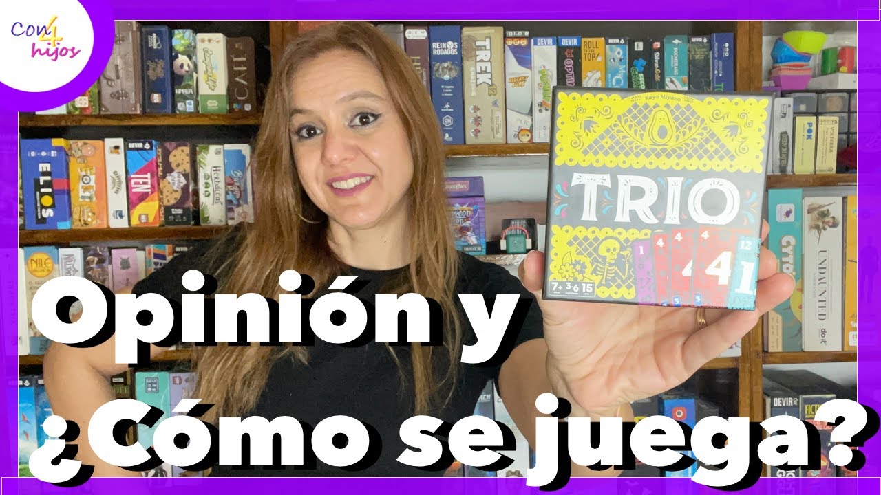 TRIO (Devir) Opinión y ¿Cómo se juega? - YouTube