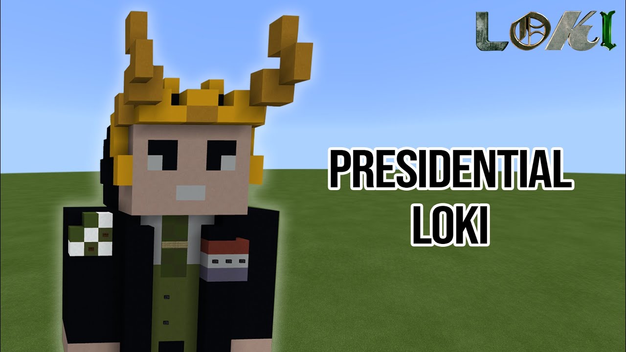 Minecraft | How to Build Loki (Presidential) - YouTube