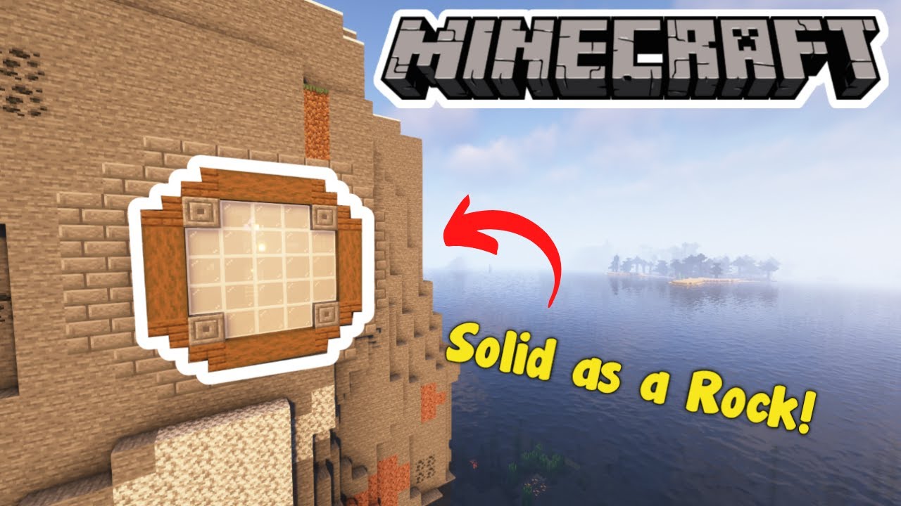 How to Build a Mountain Survival Base | Minecraft Tutorial - YouTube