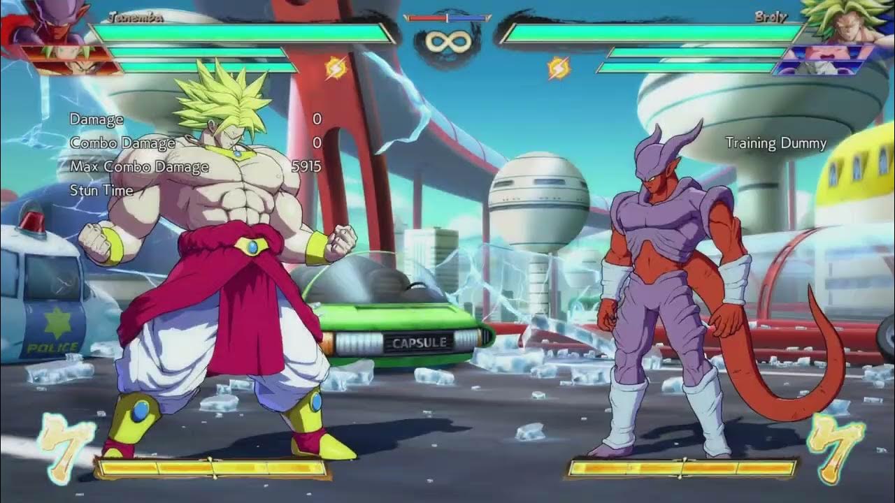 [Dbfz] Janemba hells gate combos - YouTube