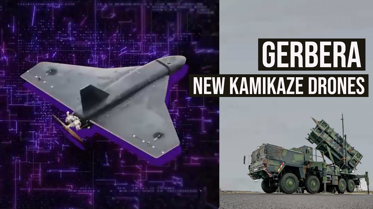 Russian Gerbera drone was captured on video flying over the city of ...