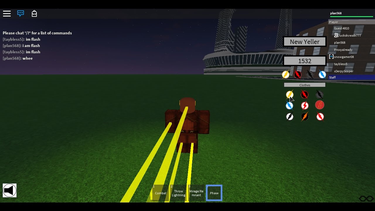 ROBLOX -Becoming The Flash| Roblox The Flash showcase Gameplay - YouTube