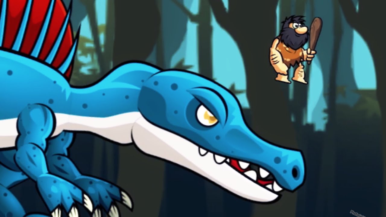 RUN FROM THE SPINO!! - YouTube