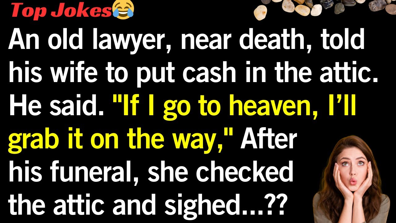 😂The Lawyer’s Last Wish—and His Wife’s Hilarious Realization! #loljokes ...