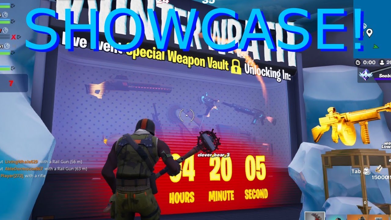 CRAZY RVB WINTER VAULT SHOWCASE - YouTube