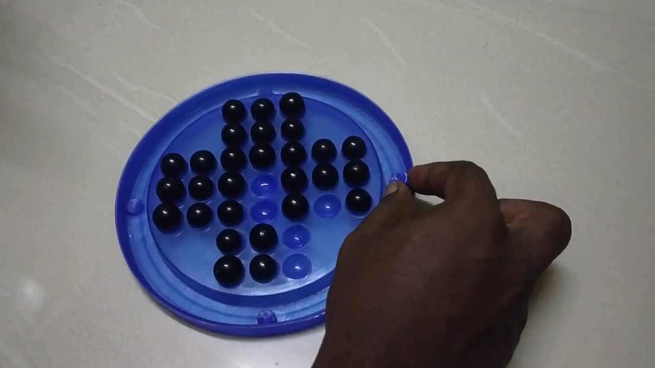 How to play a Goli game | Reduce to one Goli | கோலி விளையாட்டு - YouTube