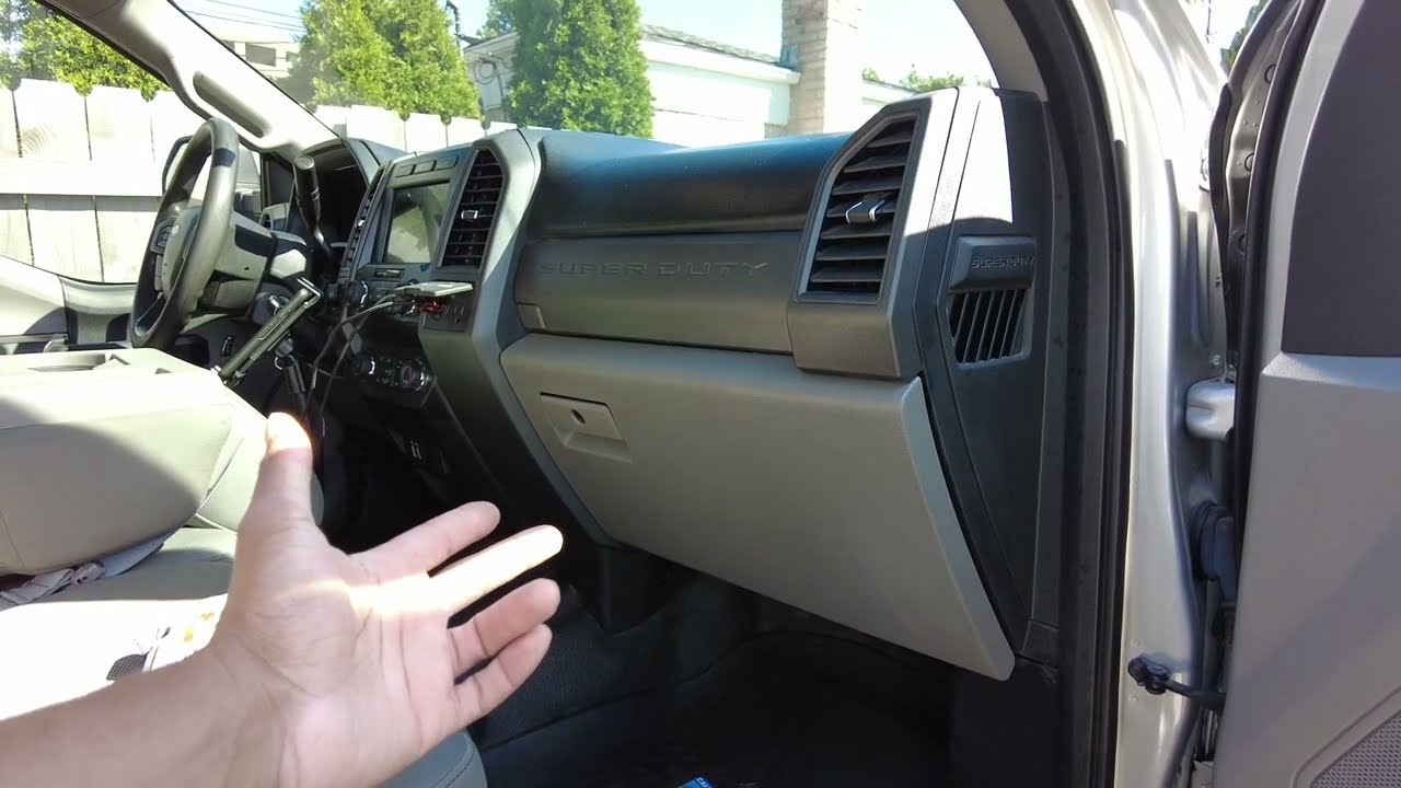 FORD TRUCK - how to change cabin air filter. - YouTube