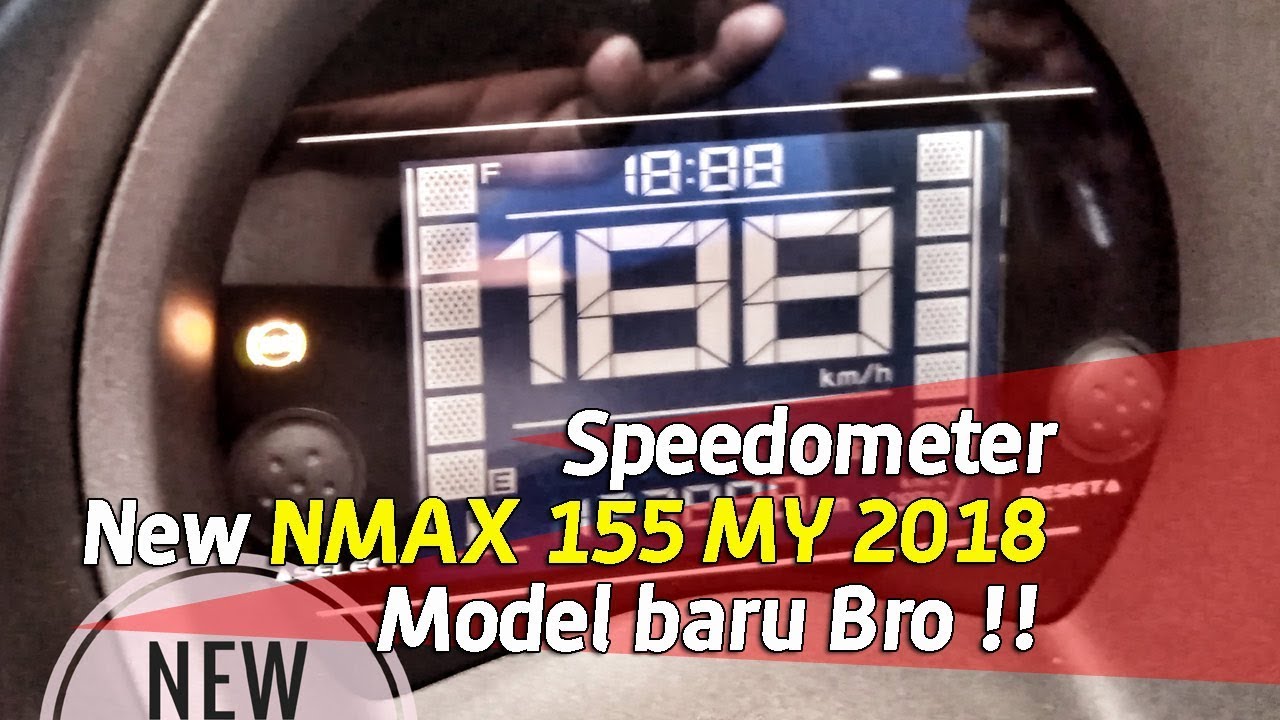 Speedometer New Yamaha NMAX 2018 - YouTube