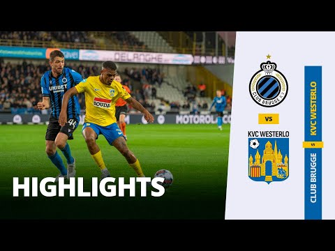 Highlights • Club Brugge 0 - 2 KVC Westerlo (08.10.2022)