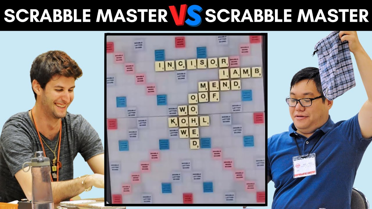Scrabble Master VS Scrabble Master: Montreal's best battle it out - YouTube