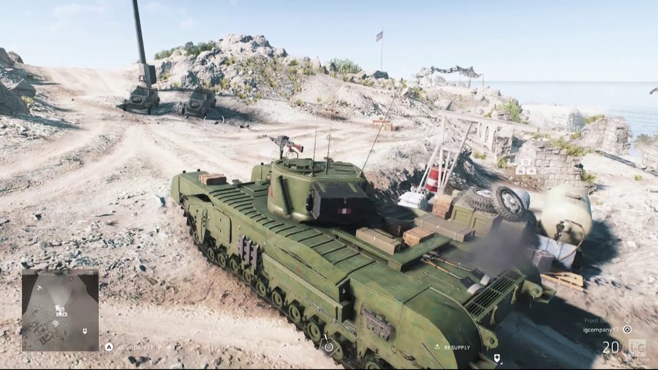 Tank Practice Mission - Battlefield V - YouTube