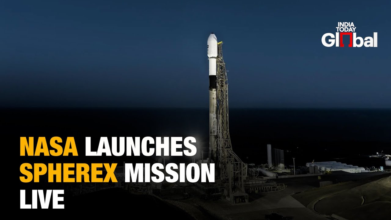 IndiaToday Global LIVE: NASA Launches SPHEREx Space Mission | NASA Live ...