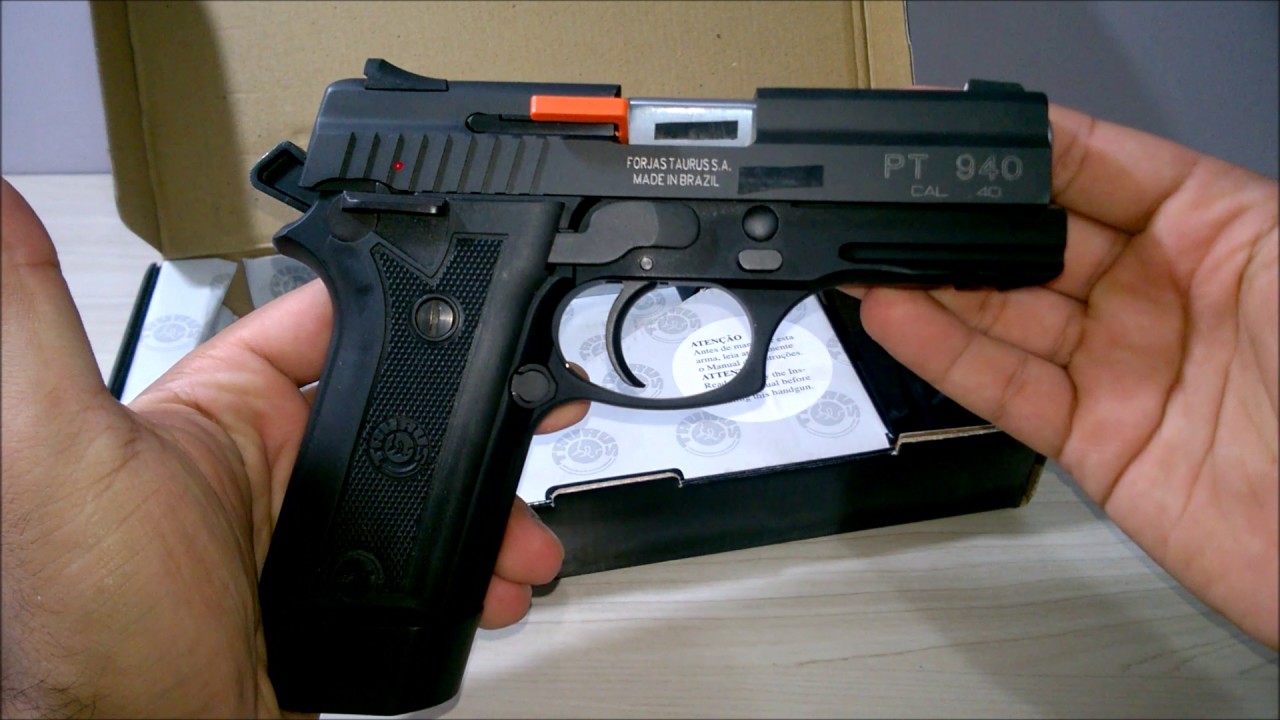 Unboxing Pistola Taurus PT940 - YouTube