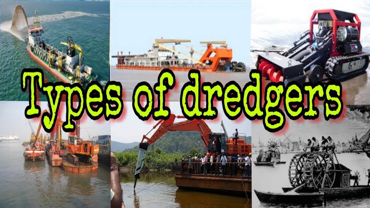 Types of dredgers - YouTube