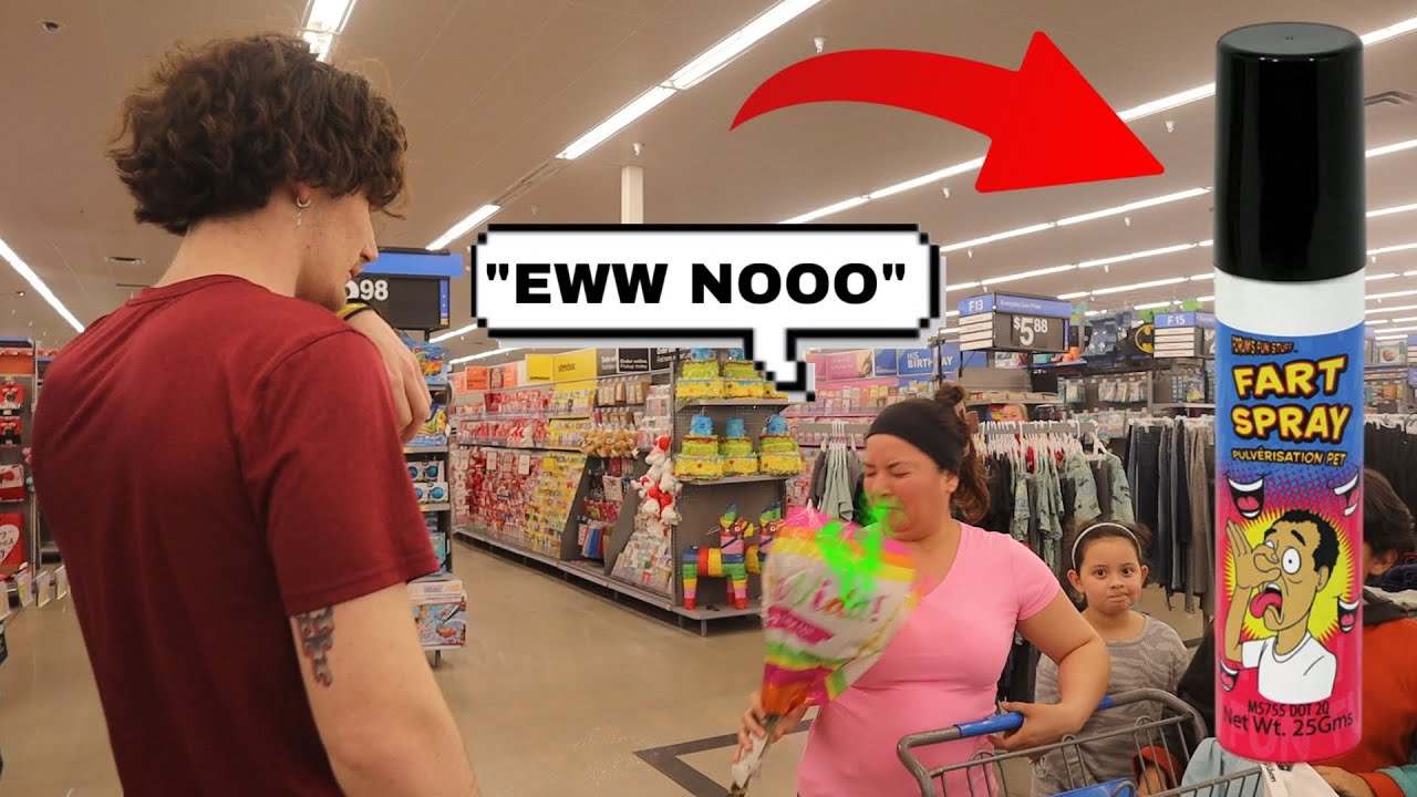 FLOWER FART SPRAY PRANK! - YouTube