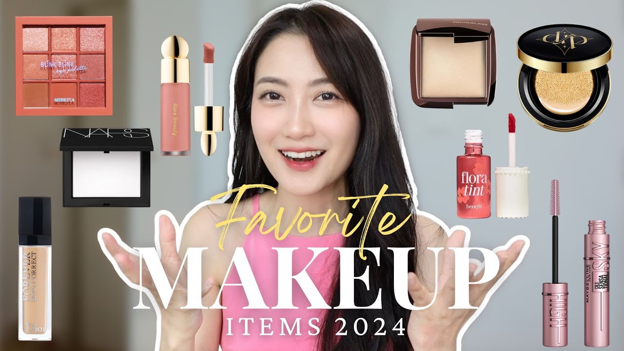 Favorite Makeup items ต้นปี 2024 🎀 Update เครื่องสำอางที่ใช้แล้วชอบ ...