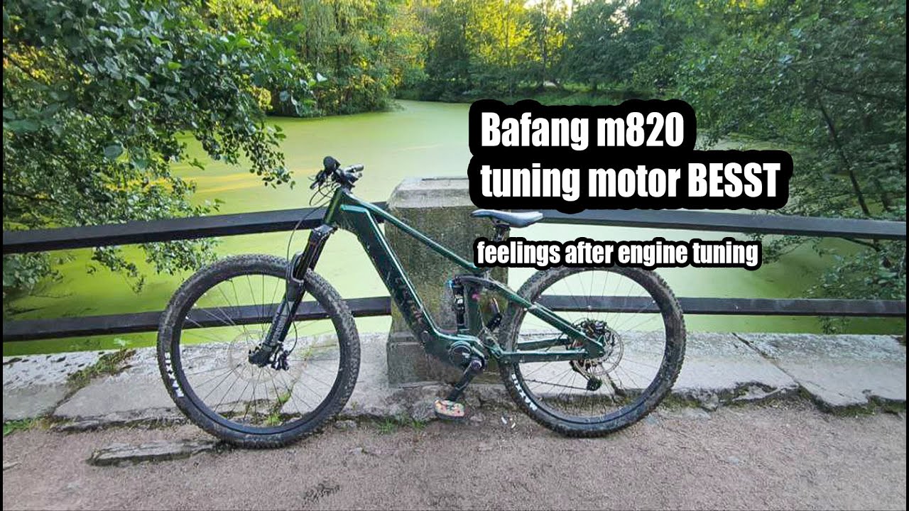 Bafang m820 feelings after tuning motor - YouTube