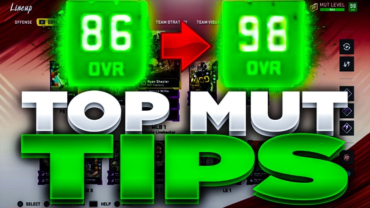 BEST TIPS TO IMPROVE MUT TEAM!! | 5 SIMPLE TIPS TO BECOME A BETTER ...
