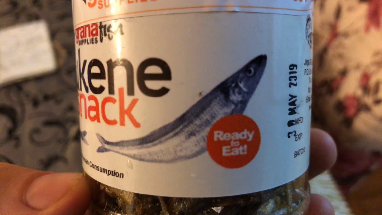 Mukene Tasty Fish Snacks! - YouTube