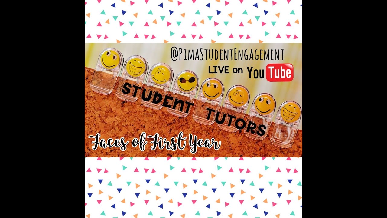Faces of First Year: Student Tutors at PCC - YouTube