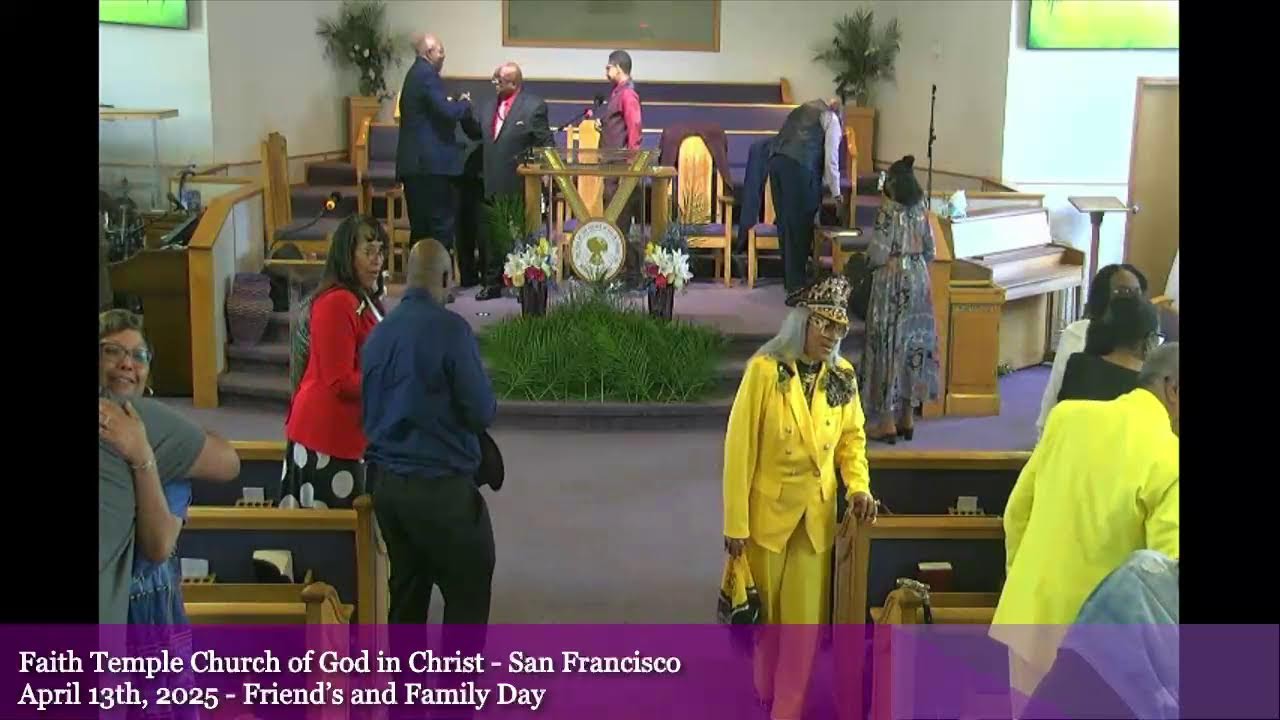 Faith Temple COGIC Sunday Service - YouTube