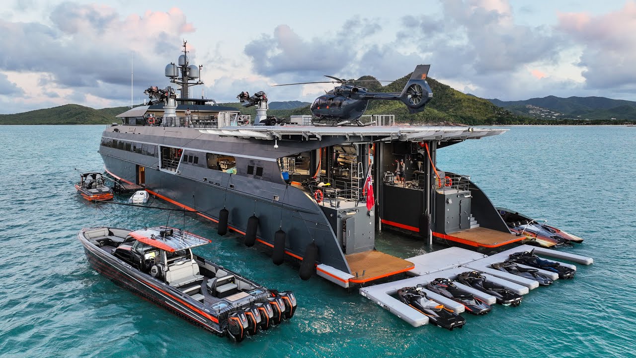 Hodor 66 Meter Shadow Yacht - Toy Box - YouTube