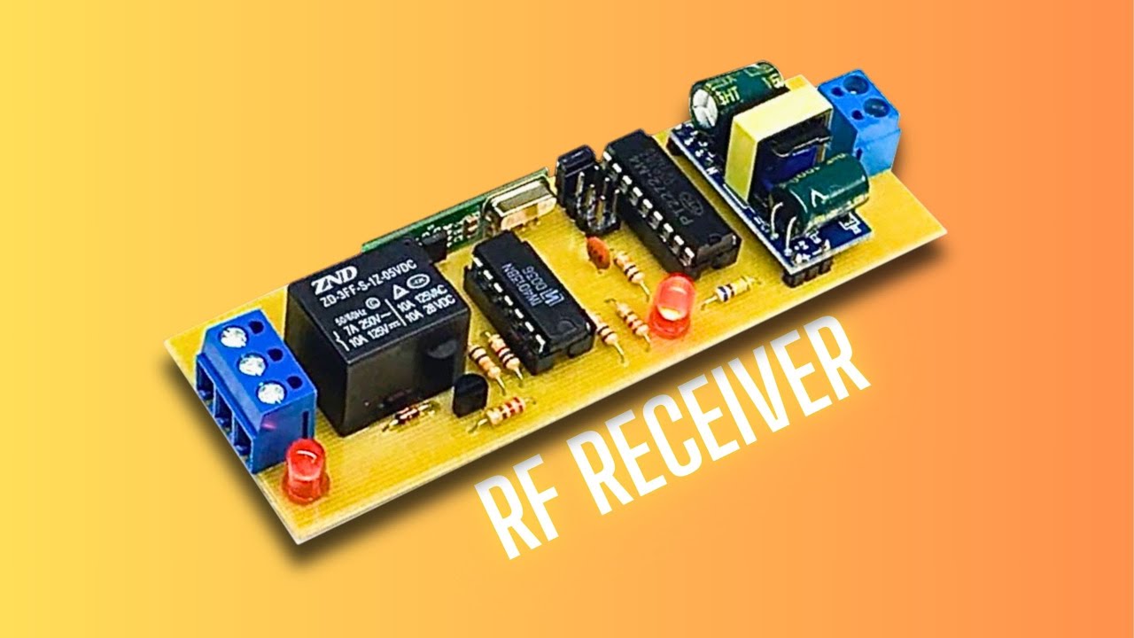 How To Make Simple RF Remote Control For RC | 315 - 433MHz | 1Channel ...