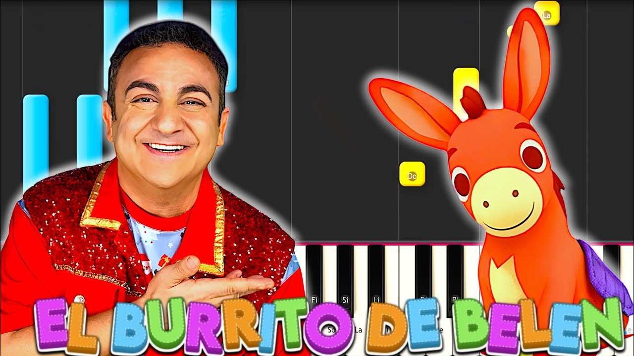 Topa - EL BURRITO DE BELEN - PIANO TUTORIAL - YouTube