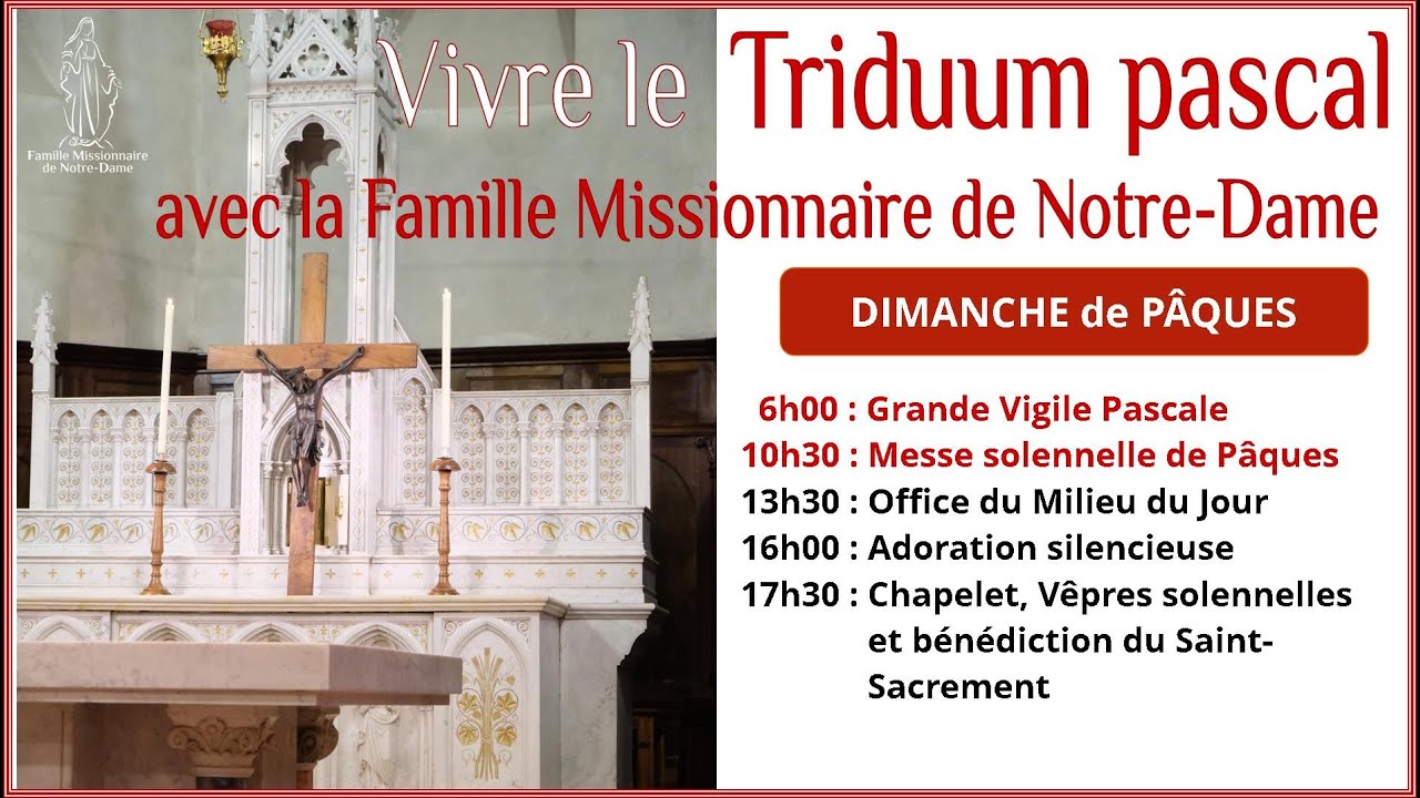 Vigile Pascale - dimanche 4 avril 2021 - YouTube