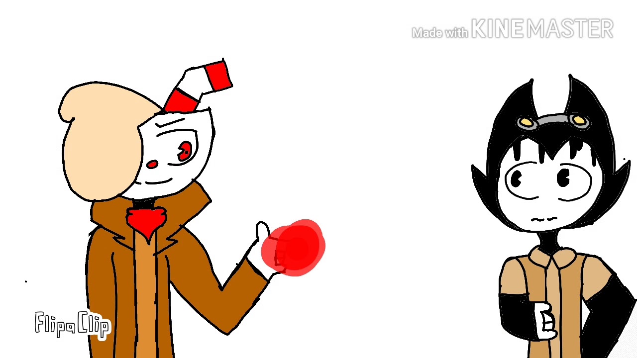 Watching me meme (ft. Cuphead and Bendy babqftim) - YouTube