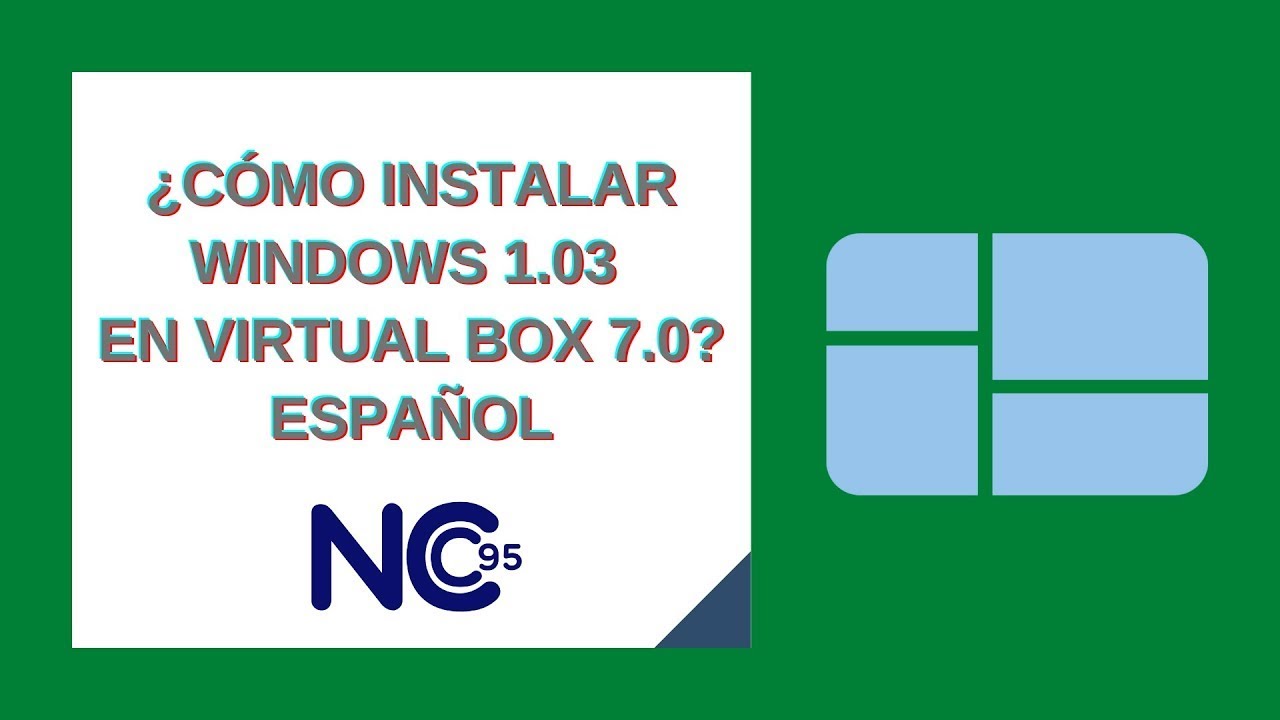 Cómo instalar Windows 1.03 en VirtualBox 7.0 | Tutorial en Español ...