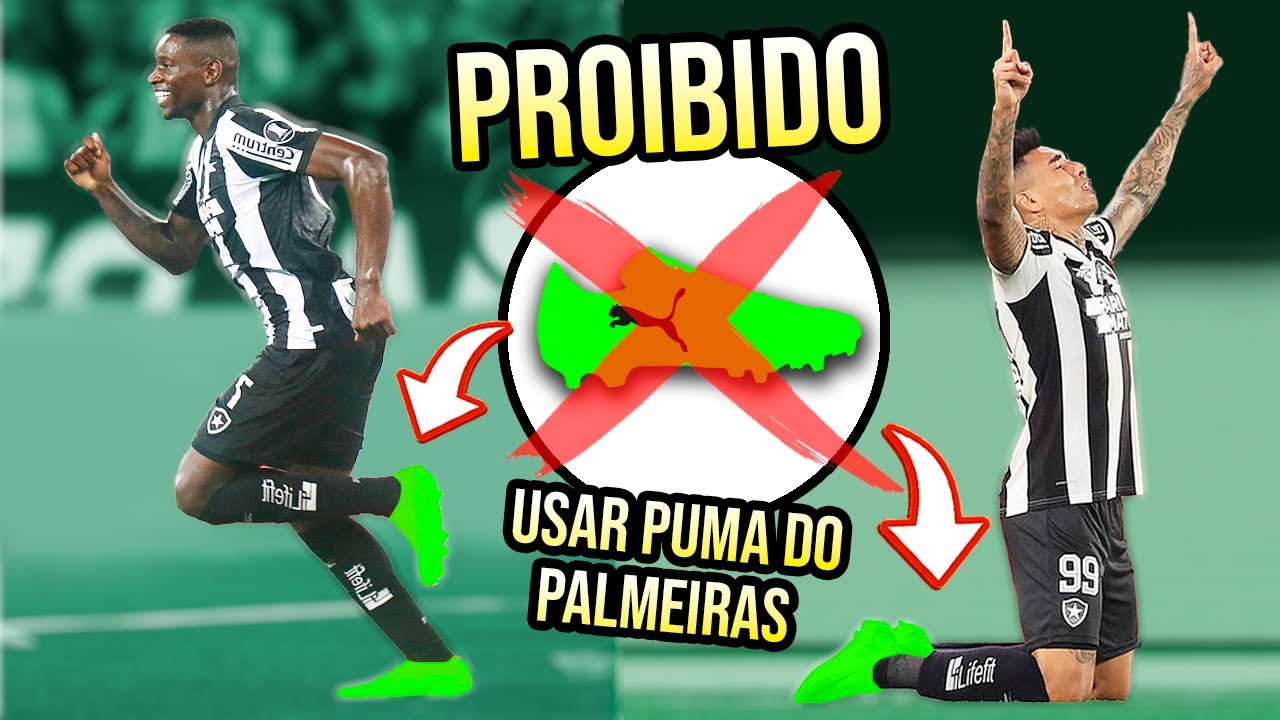 TODAS as CHUTEIRAS do time campeão do BOTAFOGO | Textor proibiu a Puma ...