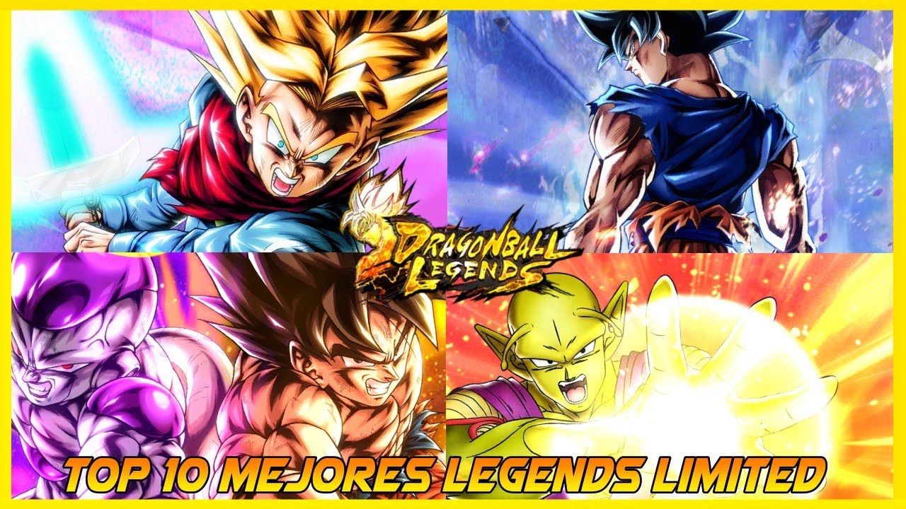 ESTOS SON LOS 10 MEJORES LEGENDS LIMITED ACTUALMENTE EN DRAGON BALL ...