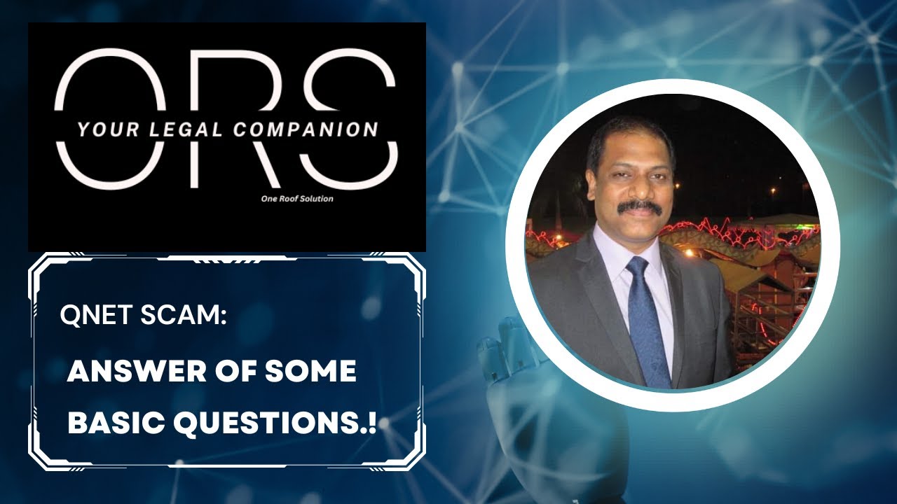 QNET Scam: Answer of some basic questions.! - YouTube