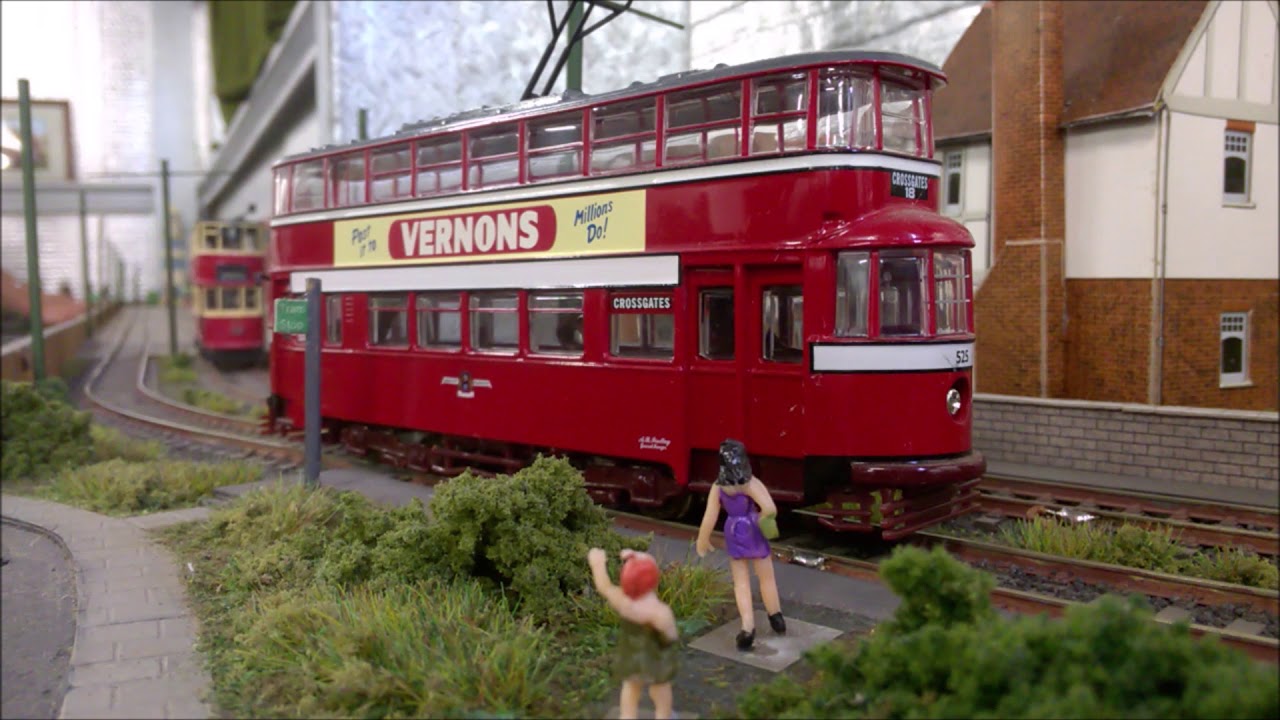 Gosport Tramway - 00 Gauge Model Tramway - YouTube