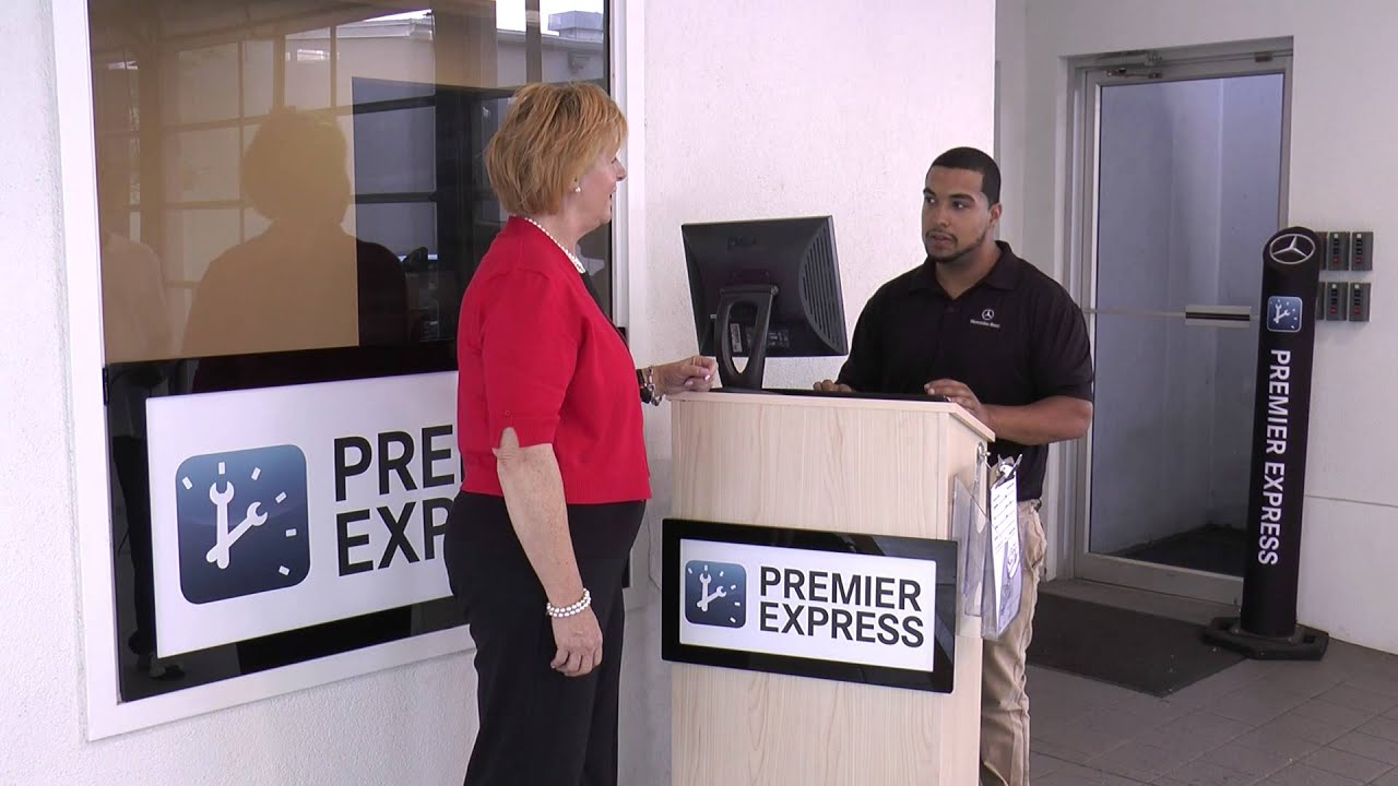 Mercedes Benz of Princeton Premier Express Service 2015 - YouTube