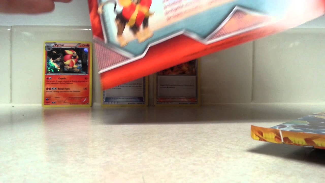 Pokémon Pyroar Box Opening - YouTube