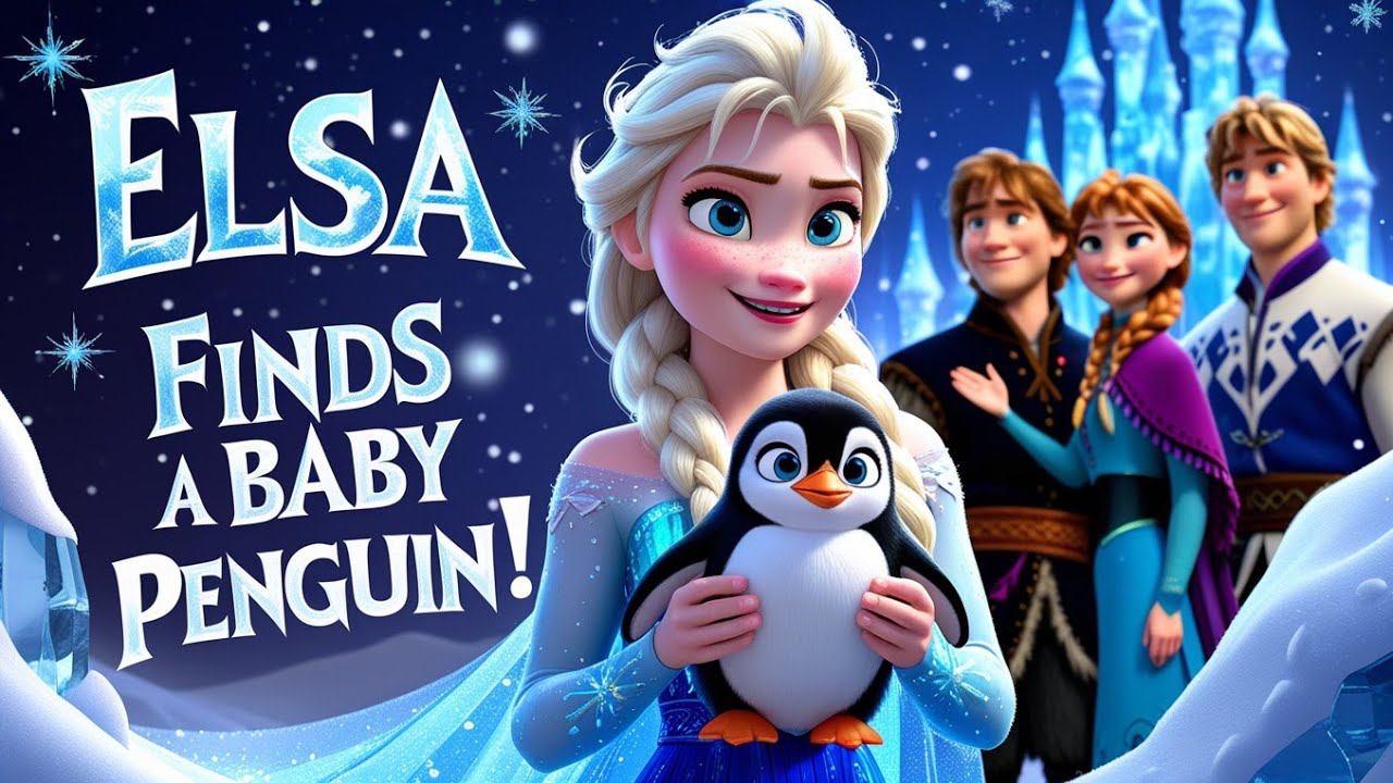 🆕🎵 Elsa’s New Friend 🐧 The Baby Penguin | Elsa, Anna & Olaf Frozen ...
