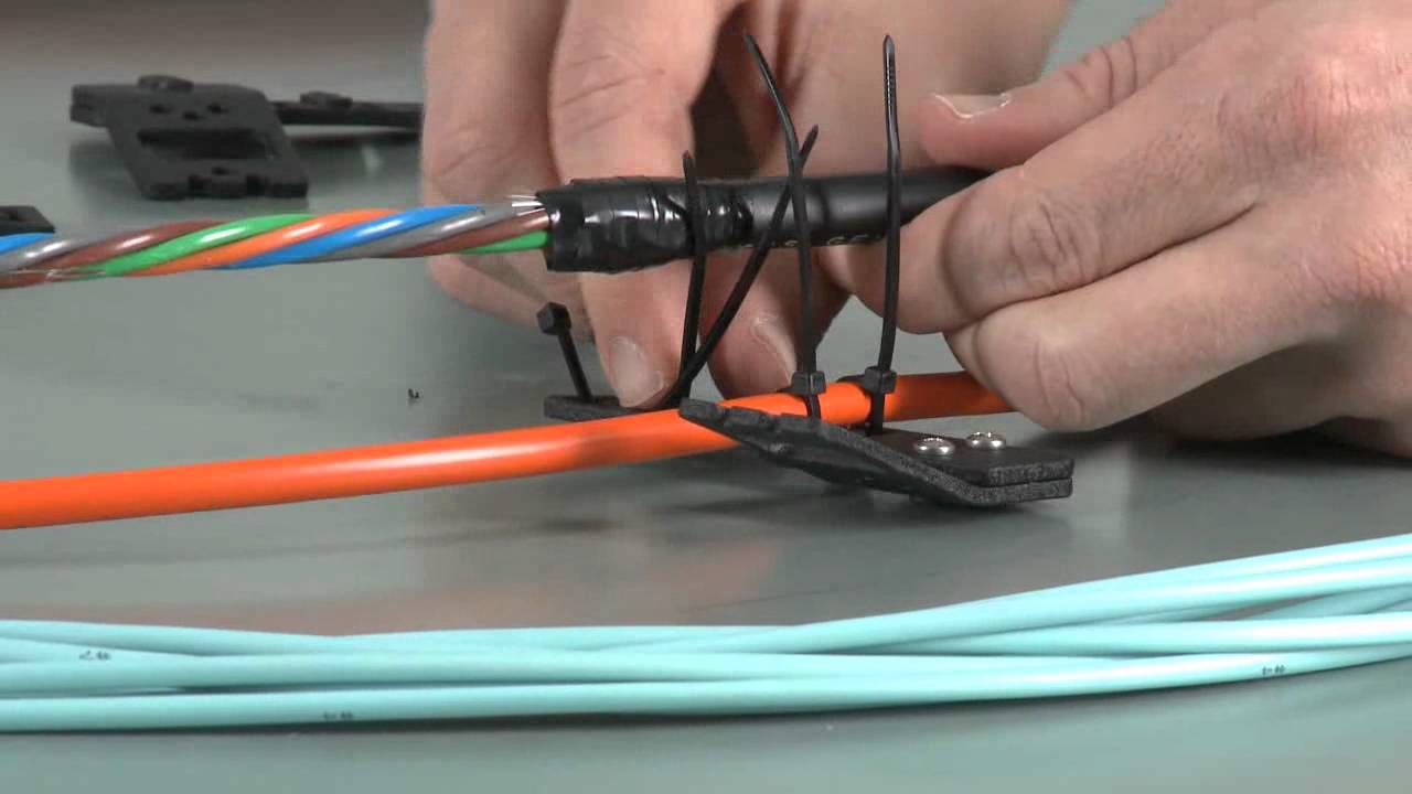 Strain-Relieving Cable in a CCH-01U (External Bracket) - YouTube