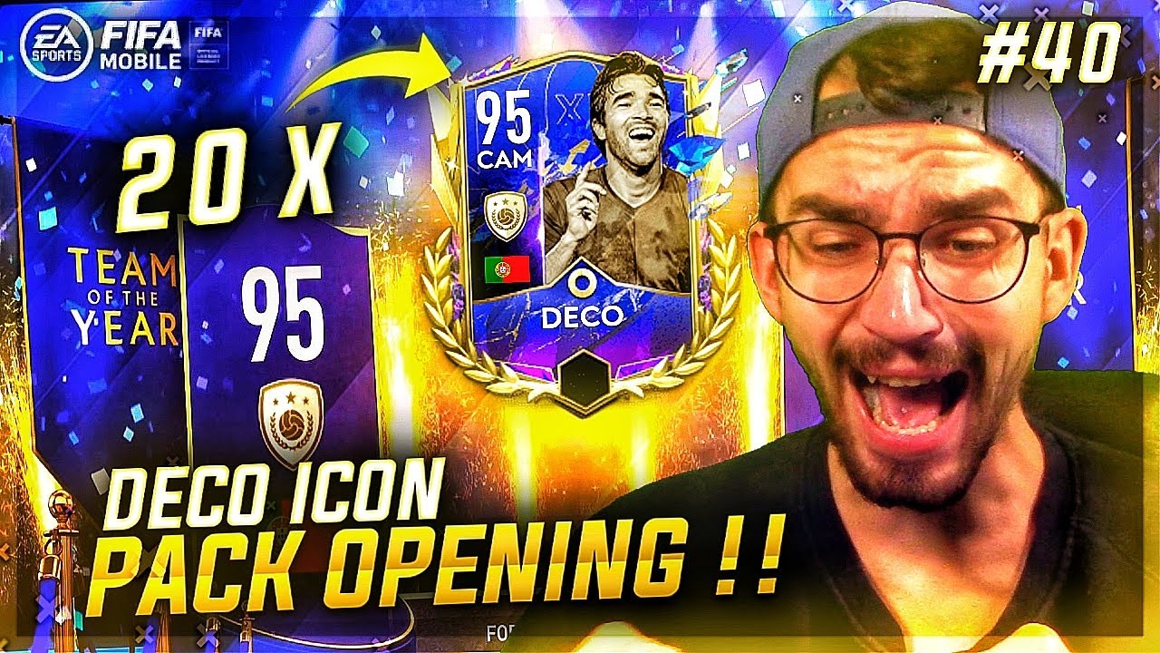 20 x DECO ICON PACK OPENING ESKALATION !! 😱🔥 FIFA MOBILE 22 #40 - YouTube