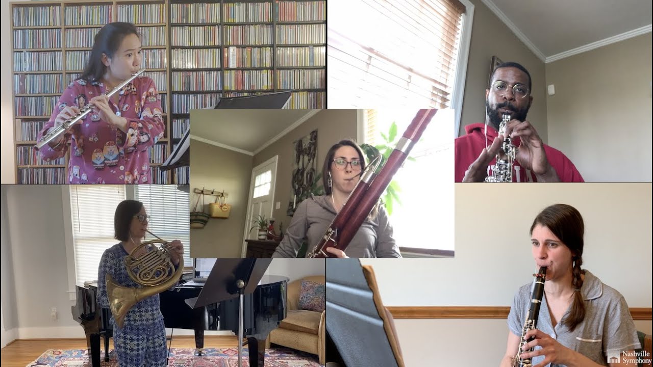 Woodwind Quintet performs Tchaikovsky and demos instruments - YouTube