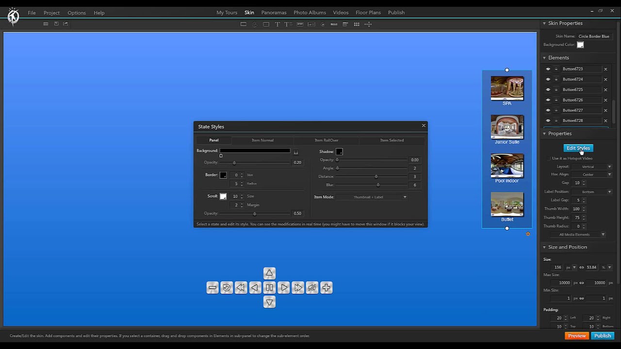 Tutorial: Skins in Virtual Tours - YouTube