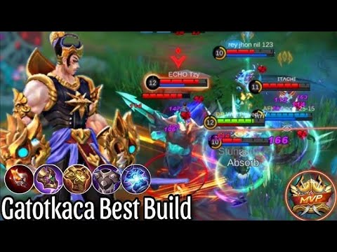 How to support a team with ghato in rank..ghatotkacha best build in ...