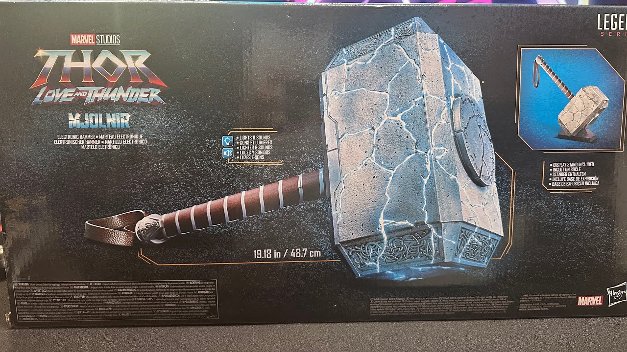 MJOLNIR ELECTRONIC HAMMER REVIEW AND UNBOXING - YouTube