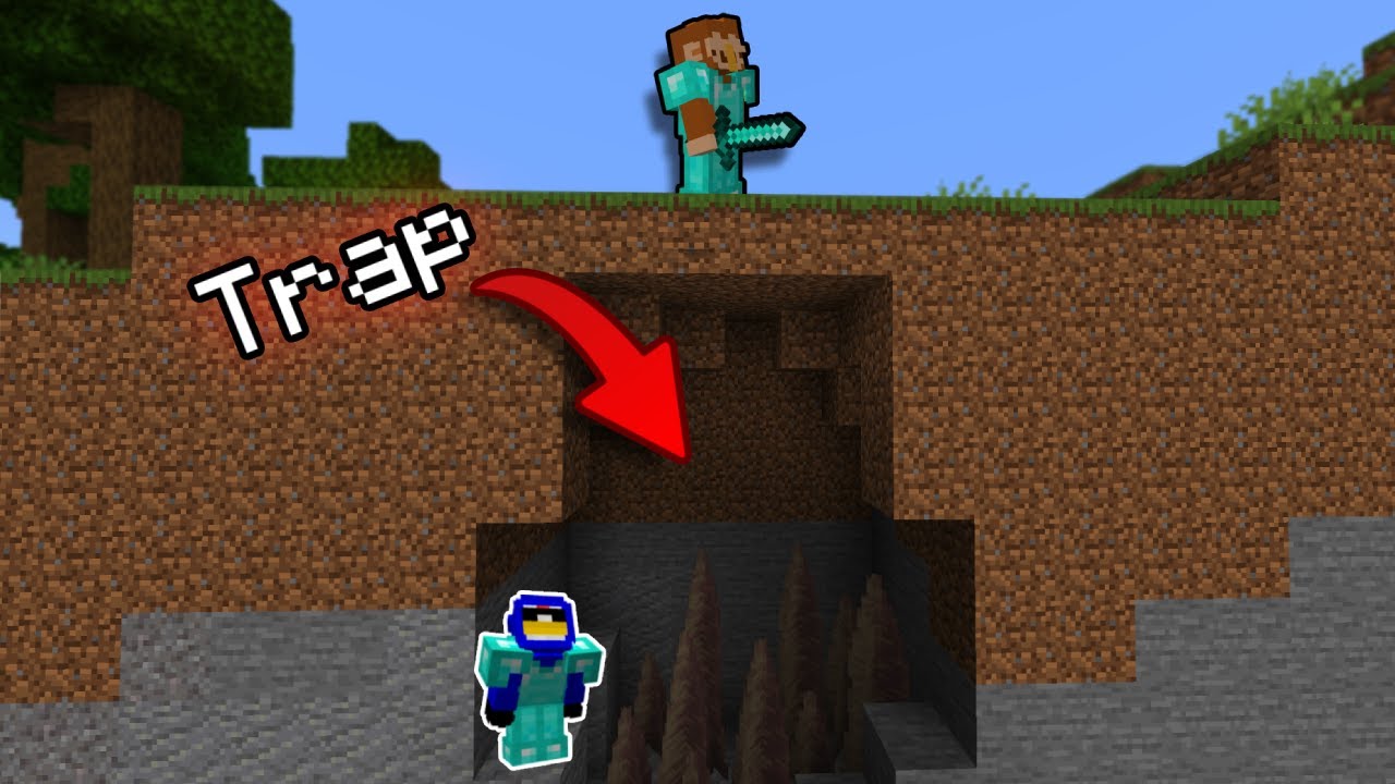 THE WORST TRAP EVER MADE ON A MINECRAFT SMP!!!!! - YouTube