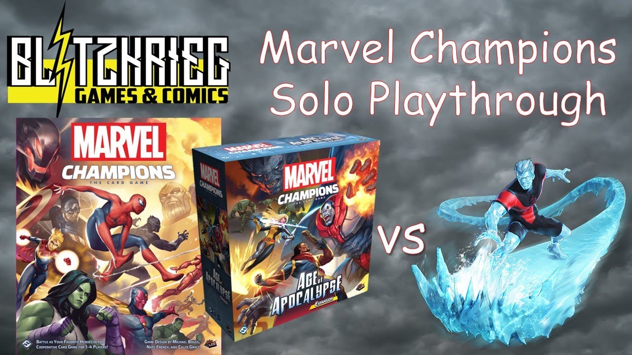 Iceman vs Horsemen of Apocalypse Solo Playthrough - YouTube