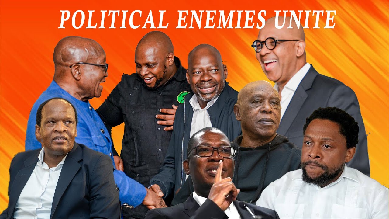 Panyaza Lusufi & Solly Mapaila meet up with Jacob Zuma, ENEMIES unite for ADV Skhakhane. - YouTube