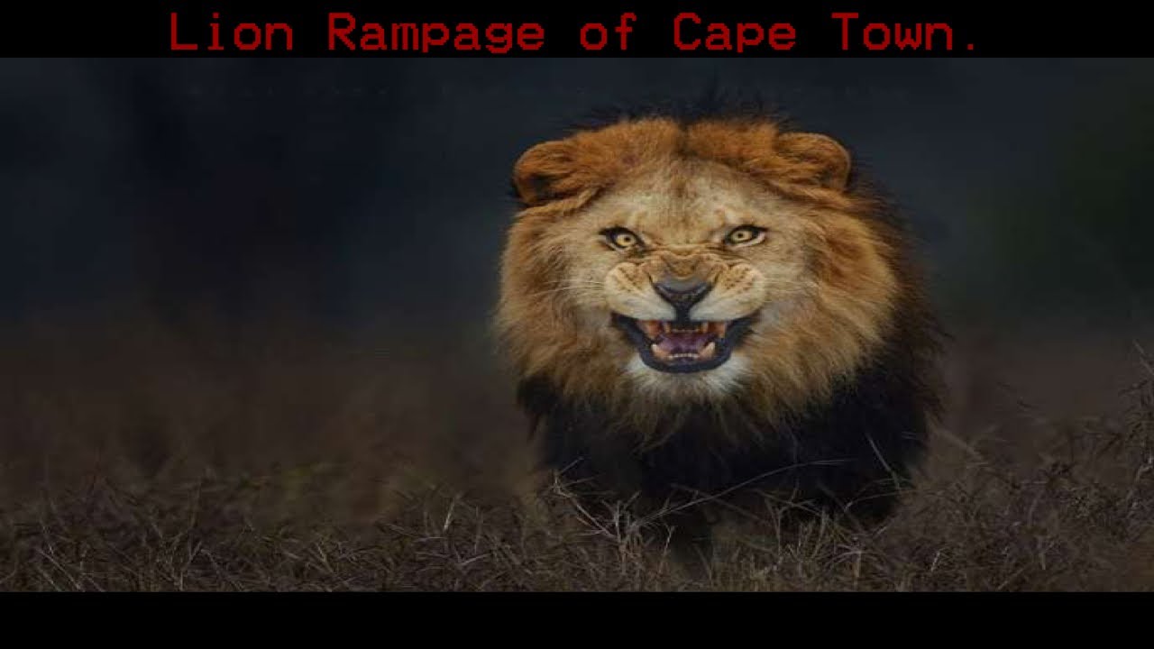 EAS Scenario #34: Lion Rampage of Cape Town. - YouTube