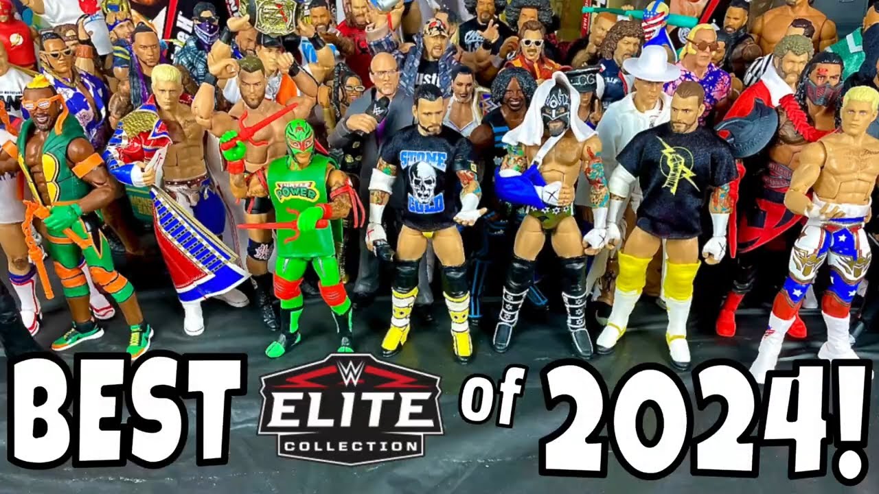 TOP 50 WWE ELITE FIGURES of 2024! - YouTube